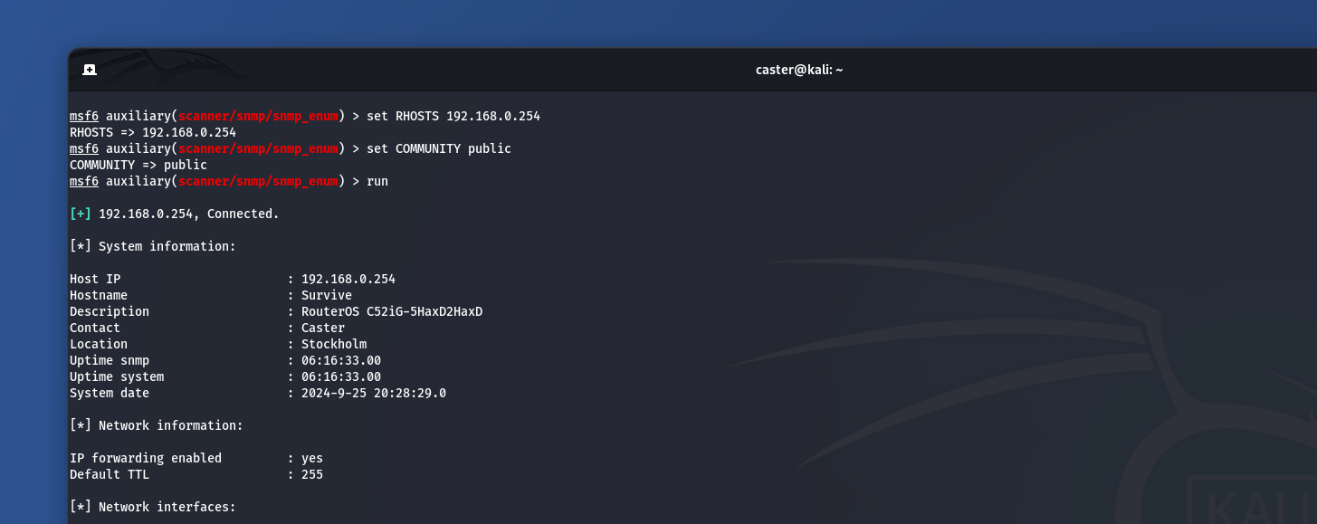 Against: Pentesting MikroTik Routers